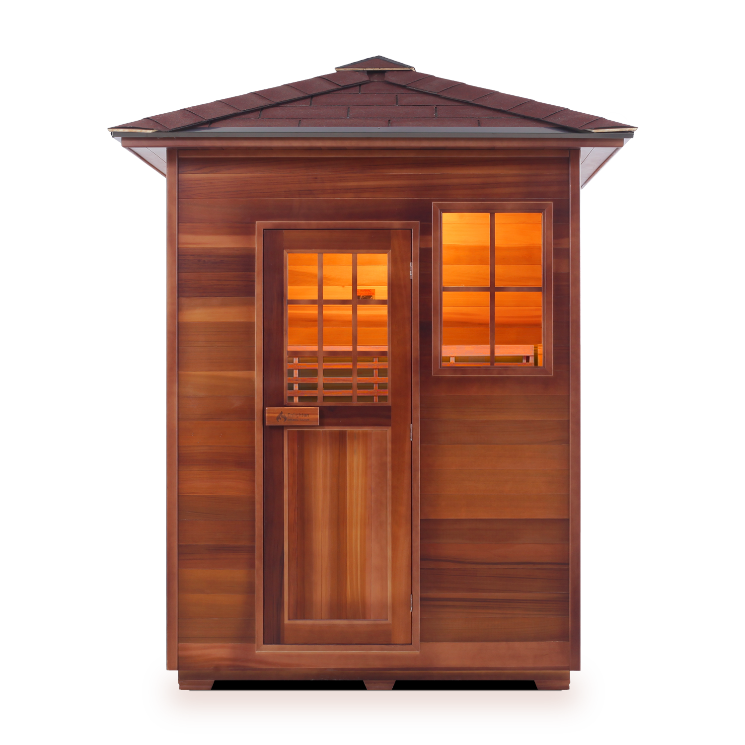 3 Person Outdoor Traditional Sauna | Moonlight series | Enlighten saunas