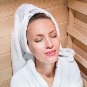 Infrared sauna helps to treat and prevent acne, psoriasis and other ...